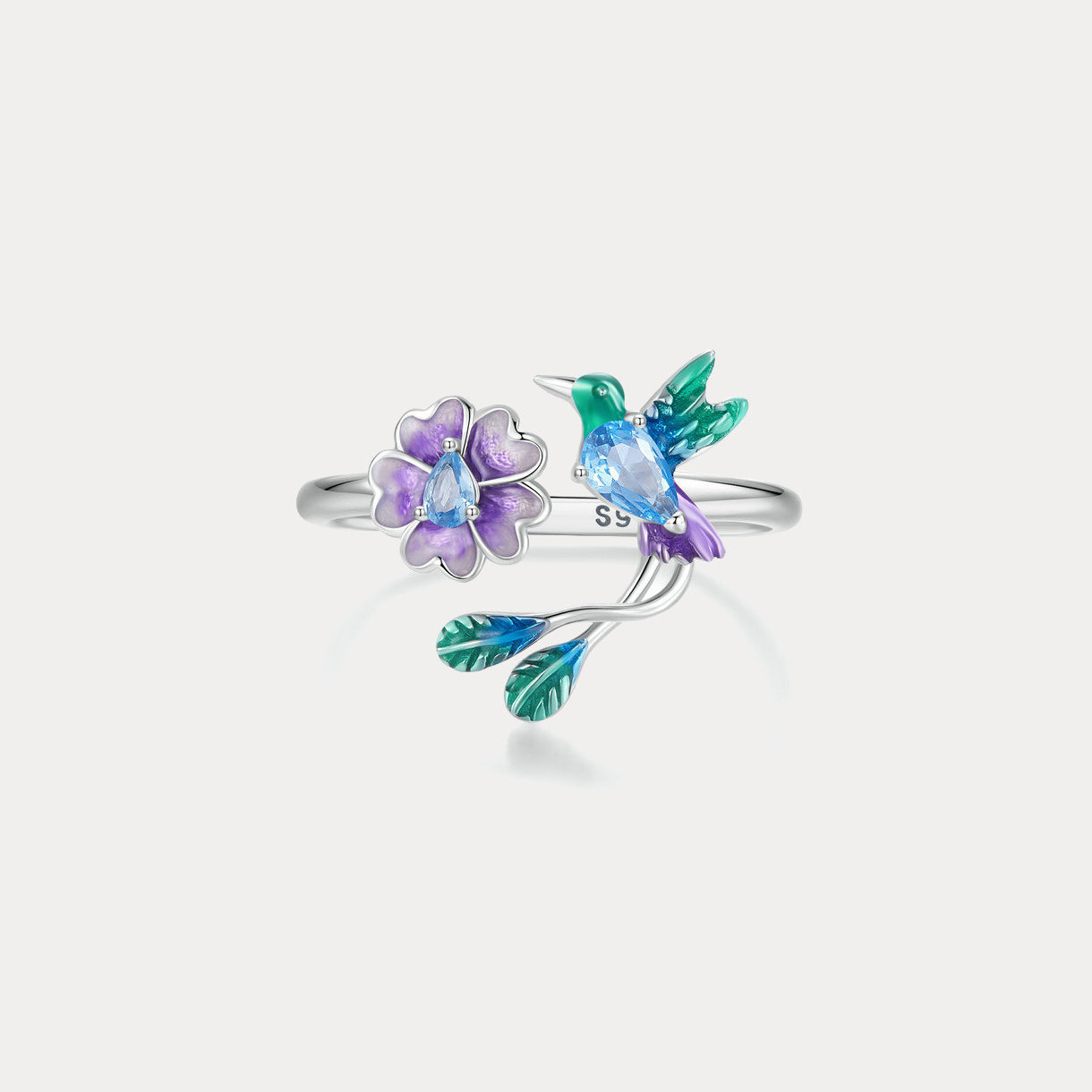 Selenichast Hummingbird Ring - Hummingbird Jewelry and Statement Rings ...