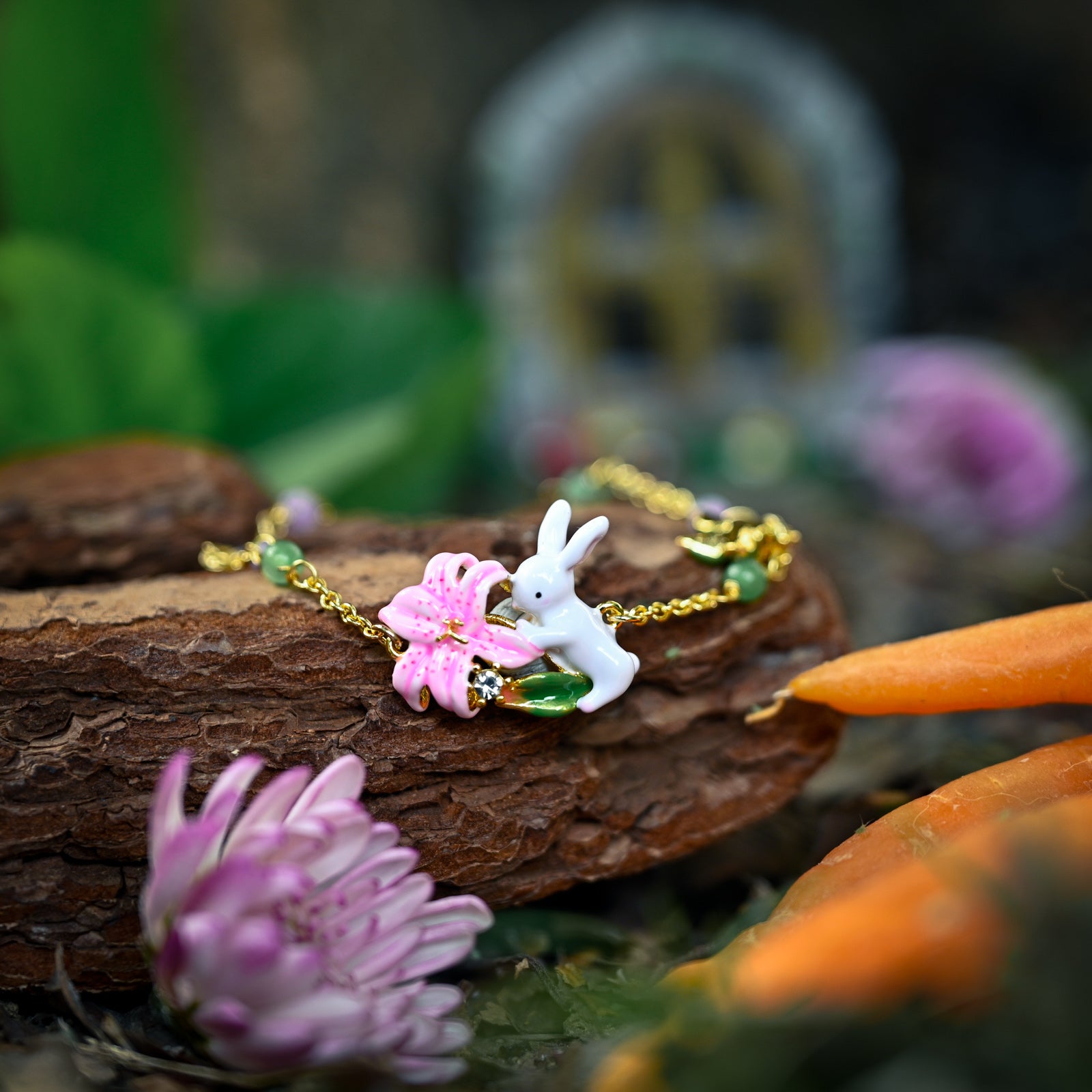 Selenichast Garden Rabbit Bracelet, Rabbit Bracelet, Garden Bracelet ...
