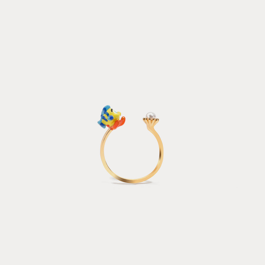 Selenichast Little Fish Ring, Cute Ring, Fish Ring, Ocean Ring, Rings ...